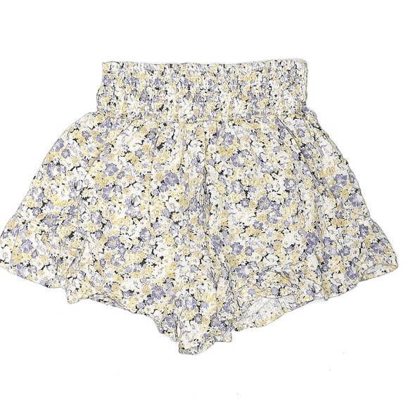 wild fable | Shorts | Wild Fable Floral Shorts Ruffle Hem | Poshmark